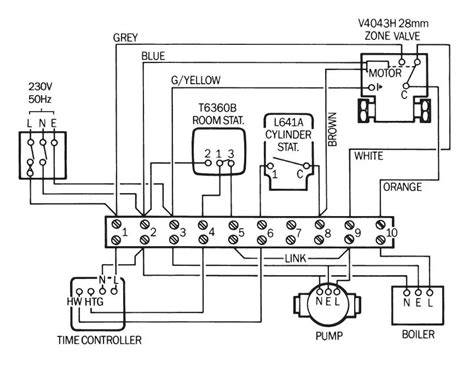 Honeywell Wiring Diagram For Fully Pumped Y Plan With Mid Position 3