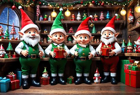 Santa Claus And Elves Images Free Download On Freepik