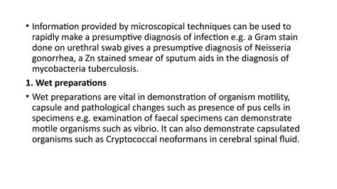 Microscopicaltechniquesusedinmicrobiologypptx