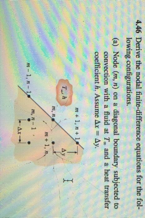 Solved 4 46 Derive The Nodal Finite Difference Equations For Chegg Com