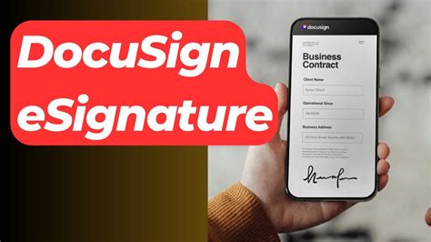 How To Easily Sign Documents With DocuSign ESignature Step By Step