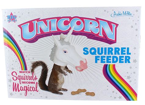 Unicorn Squirrel Feeder On Amazon Popsugar Smart Living