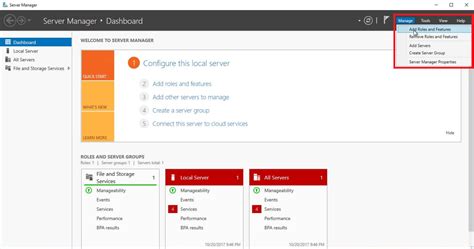Install The Failover Clustering Feature