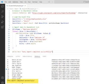 Import Data From Excel To Sharepoint List Using Pnp Powershell