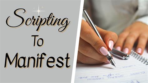 Does Scripting To Manifest Manifesting Technique Youtube