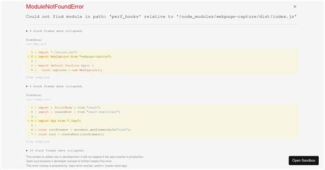 Webpage Capture Examples Codesandbox