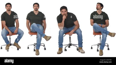 Male Sitting Pose