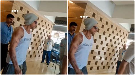 With Tattoos And Muscles Shah Rukh Khans New Look Creates Buzz Before ‘king Announcement