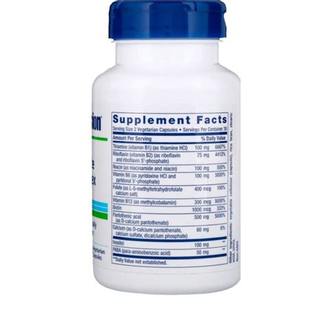 Life Extension Bioactive Complete B Complex