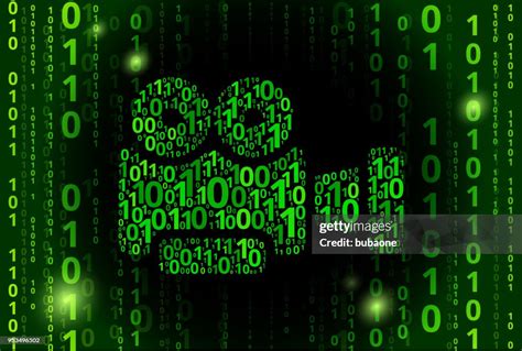 Movie Camera Binary Code Vector Pattern Background High Res Vector