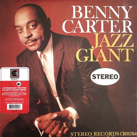 Benny Carter Jazz Giant Lp купить пластинку по цене от 6990 руб в