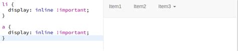 Javascript Disable New Lines In Bootstraps Navbar Stack Overflow