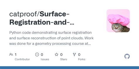 Surface Registration And Surface Reconstruction Of Point Clouds Paper Pdf At Main · Catproof