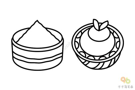 果冻简笔画 零食简笔画