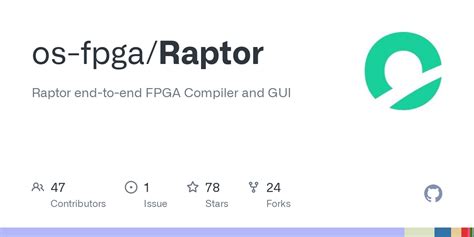 github os fpga raptor raptor end to end fpga compiler and gui