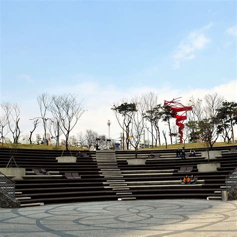 해바라기공원 D Cube Park 신도림역 서울시