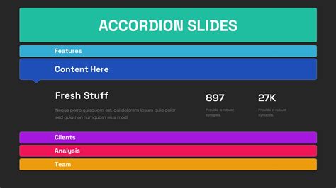 Accordion Animated Slides Slidebazaar