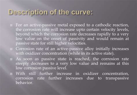 Potentiostatic Polarization Curve Of Active Passive Metal Fe And Flade