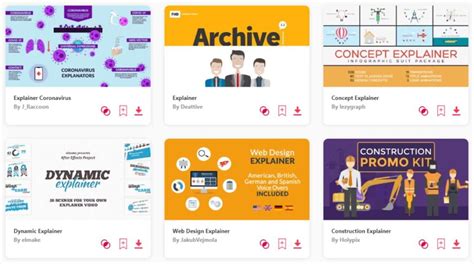 Best After Effects Explainer Video Templates My Favorites