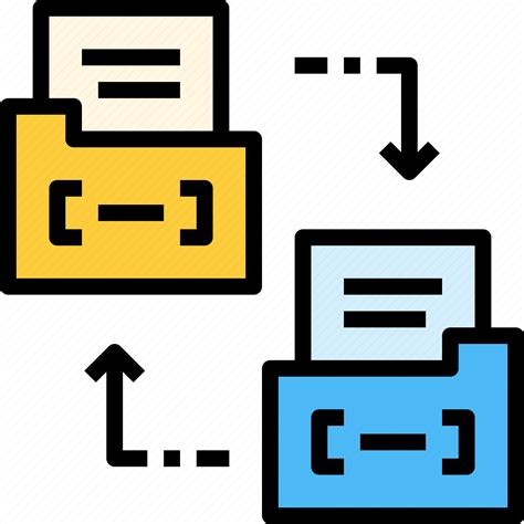 data document file folder transfer icon download on iconfinder