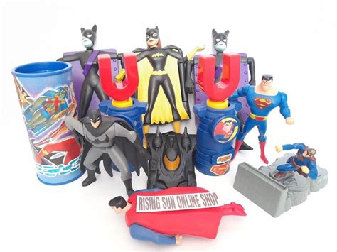 Mcdonalds Mcdo Dc Marvel Superman Batman Catwoman Action Figures On Carousell