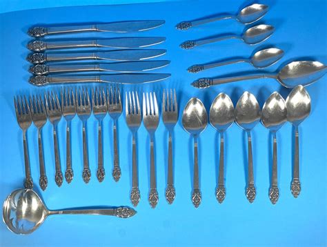 Sss By Oneida Flatware 25 Pieces Set Etsy