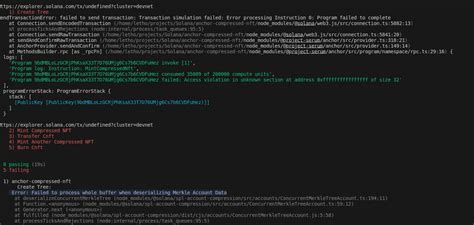 Anchor How To Mint Compressed Nft Using Bubblegum Inside Solana Program Rust Solana Stack