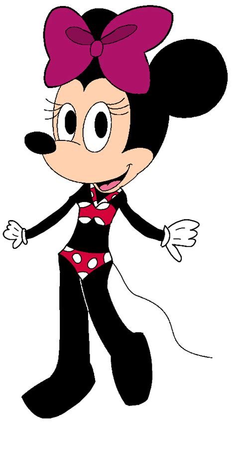 Minnie In A Red Bikini Swimsuit By Rosasmitt On Deviantart