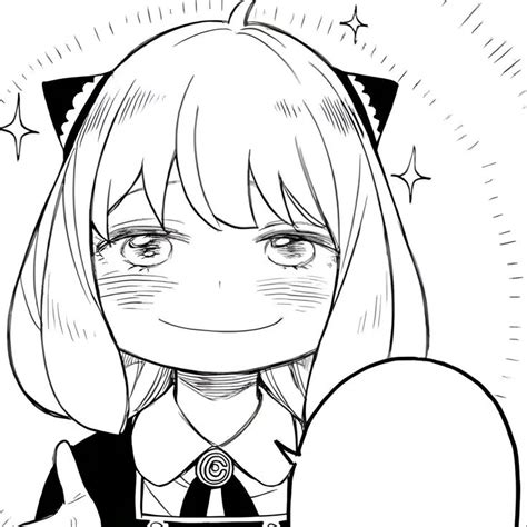 Anya Forger Anime Art Manga