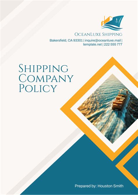 Free Company Policy Templates To Edit Online