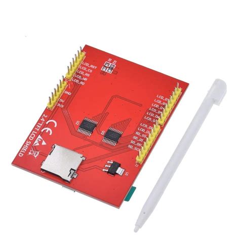 24 Tft Arduino Touch Display Shield For Arduino Thinkrobotics