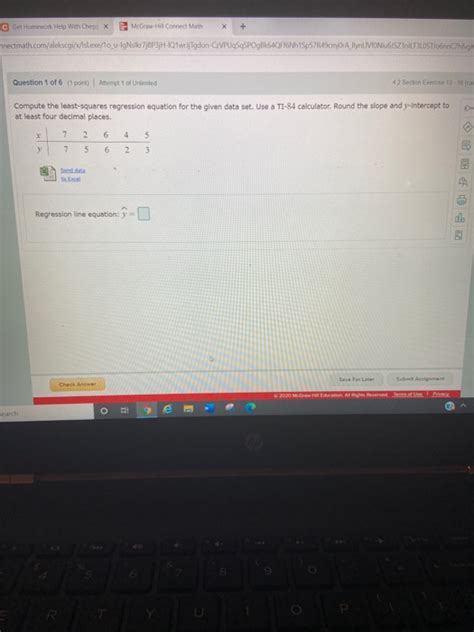 Solved C Get Homework Help With Cheo X Mcgraw Hill Connect