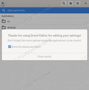 Introduction To The Dconf Configuration System Linux Tutorials Learn Linux Configuration