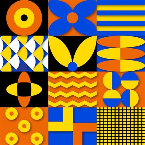 Premium Vector Vector Geometric Abstract Shapes