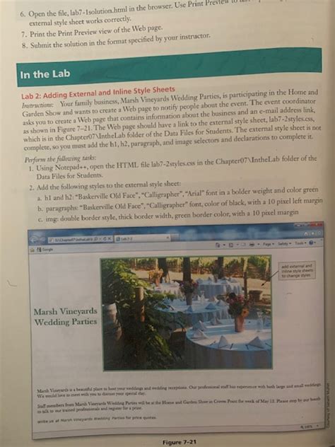 Solved In The Lab Lab 2 And Lab 3 Starting On Page 356 At
