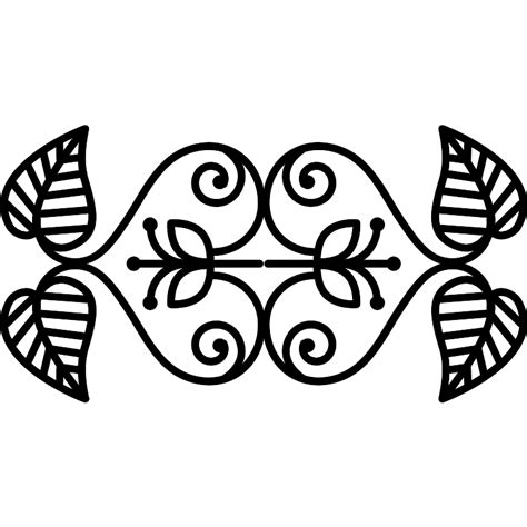 Beautiful Floral Design Vector Svg Icon Svg Repo