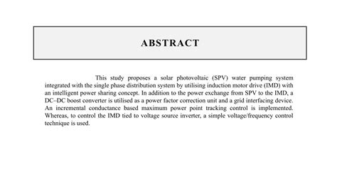 Intelligent Grid Interfaced Solar Water Pumping 1pptx