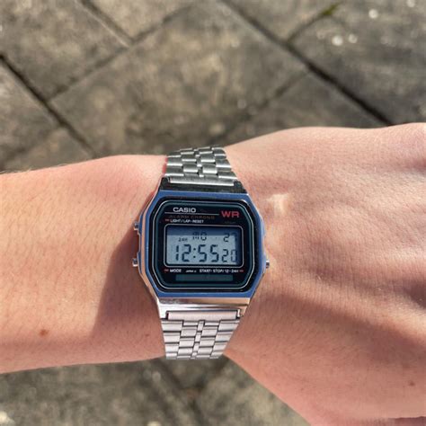 Silver Casio Digital Watch Men And Women • Depop
