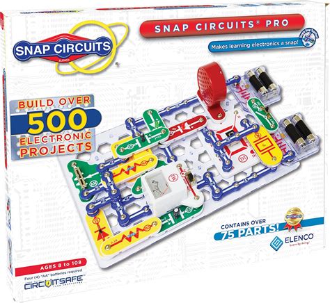Snap Circuits Elenco Snap Circuits Pro 500 合 1 電子探索套組