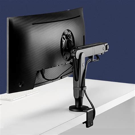 Ollin Curved Screen Monitor Arm Workrite India MillerKnoll Authorised Dealer In Mumbai