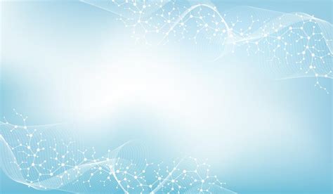 Premium Vector Molecular Abstract Structure And Genetic Engineering