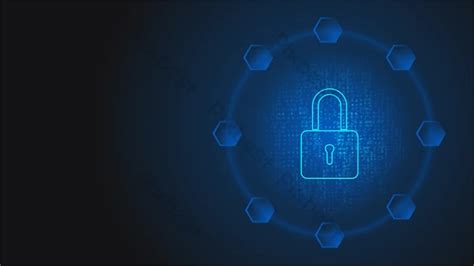 Security Lock Data Abstract Light Effect Background Gorgeous Ai Free