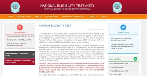 ugc net 2018 cbse to close registration today