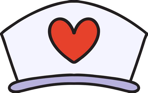 Hand Drawn Nurse Cap Illustration 15280222 Png