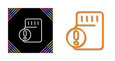 Memory Card Vector Icon Vector Art At Vecteezy