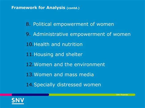 Ppt Tools For Mainstreaming Gender Gender Analysis Framework And