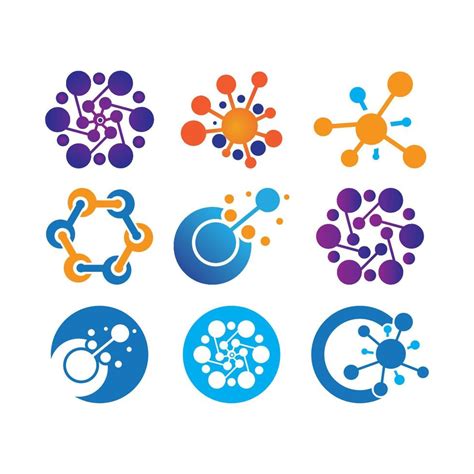 Molecule Vector Illustration Design 12271411 Vector Art At Vecteezy