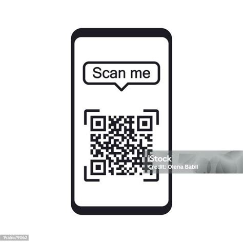 스캔 벡터 아이콘입니다 Qr 모바일 애플리케이션 결제 및 식별을위한 코드 개념에 대한 스톡 벡터 아트 및 기타 이미지 개념 검은색 고객 Istock