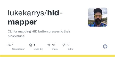 GitHub Lukekarrys Hid Mapper CLI For Mapping HID Button Presses To Their Pins Values