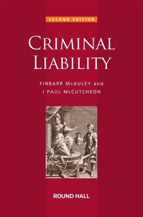 Criminal Liability 2nd Edition Legal And General Legalbooksie